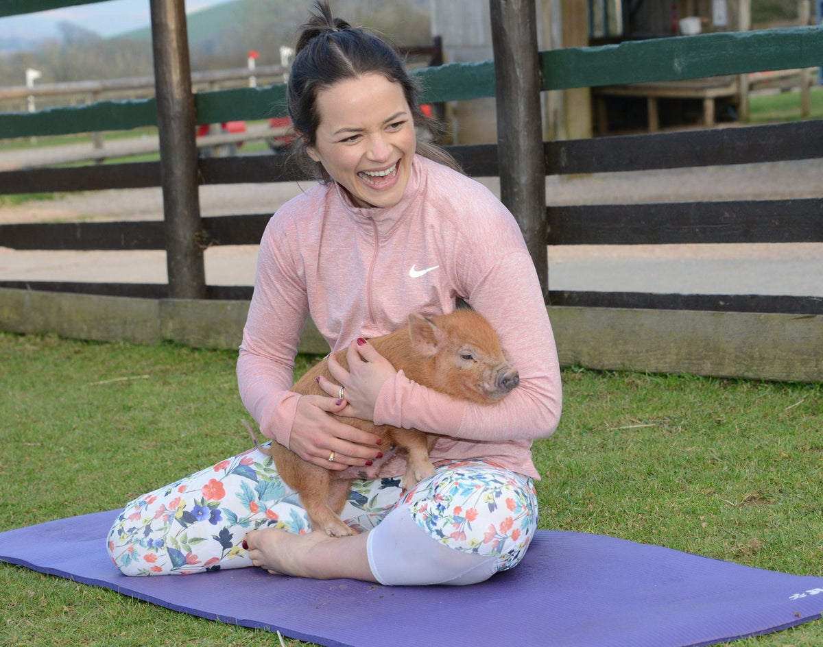The Piggy Pilates Experience in Devon | Pennywell Farm